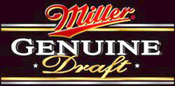 Miller Genuine Draft High Life Square Bar Mirror