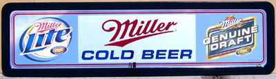 Miller Genuine Draft Miller Lite Transom Mirror